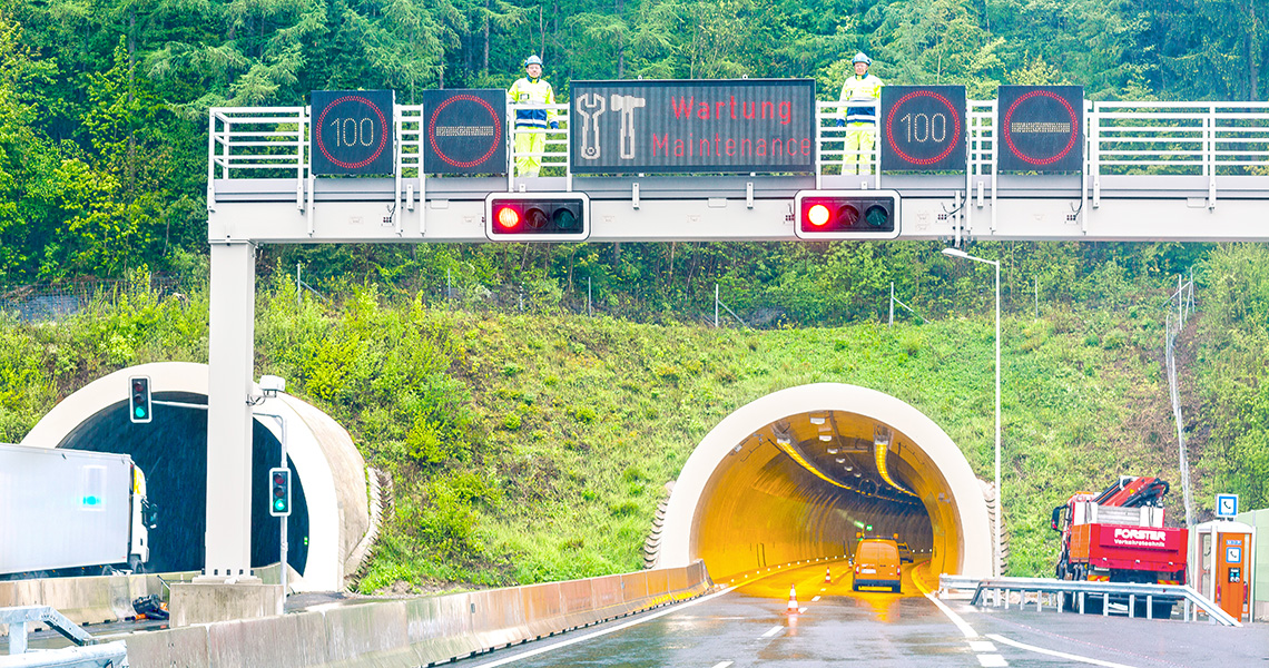 Verkehrssteuerung und Sicherheitssysteme für Straßen und Tunnels - Caverion